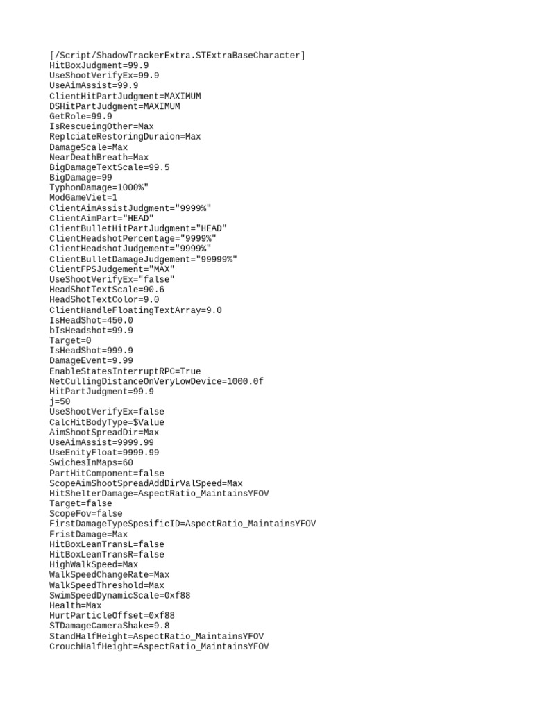 Shadow Tracker Extra Character Configurations | PDF