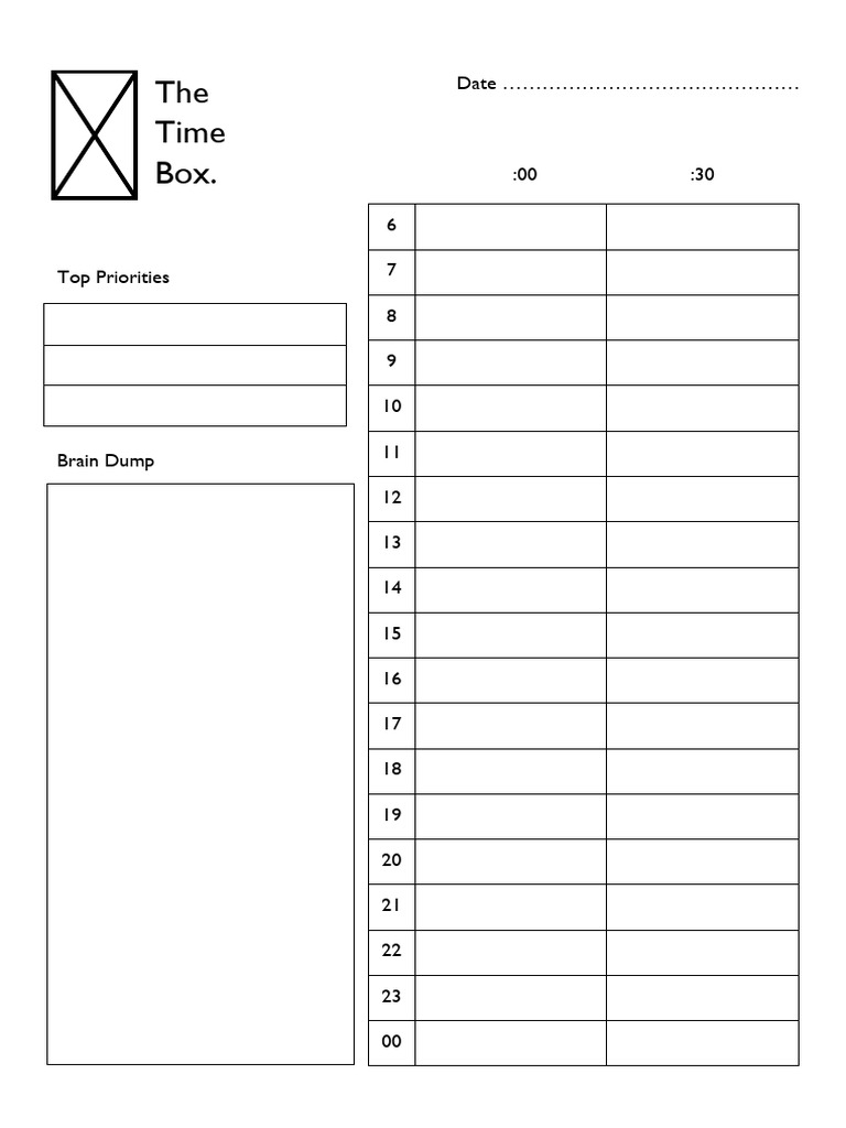 Time Box | PDF