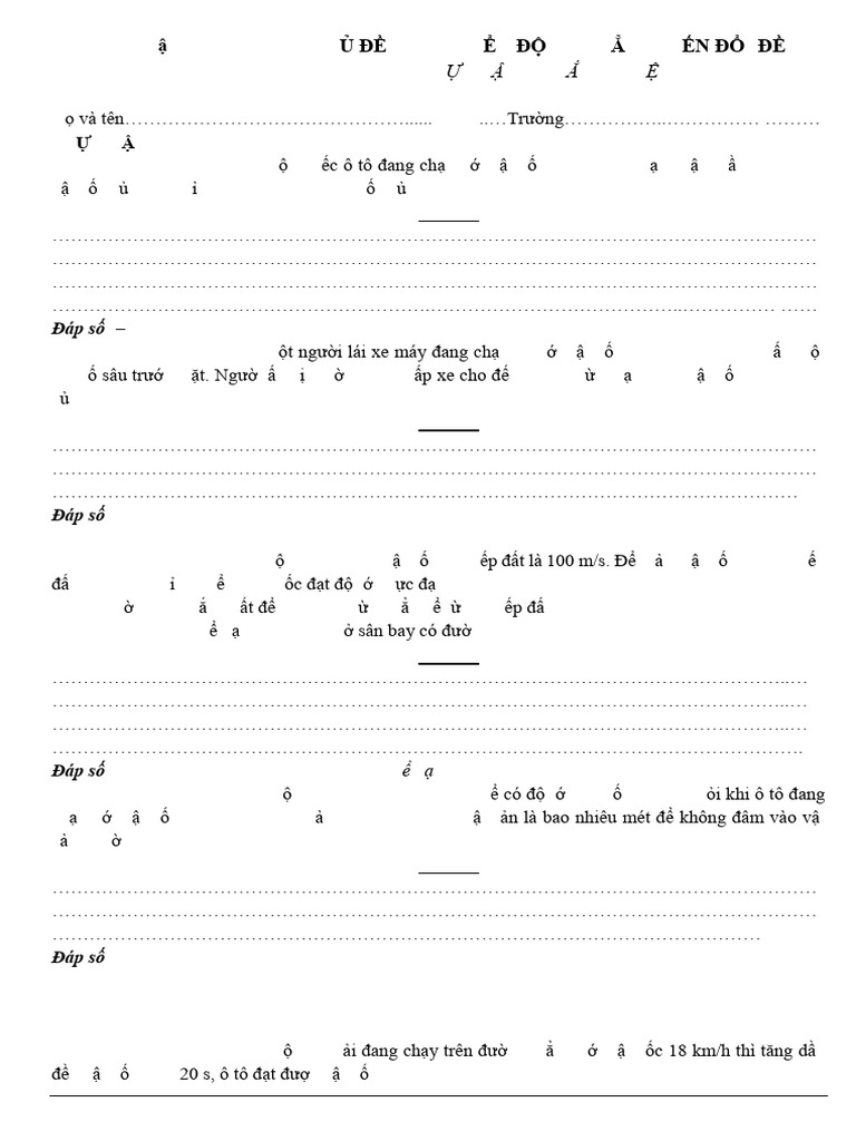 Bài 8 - Bai Tap Hs | PDF