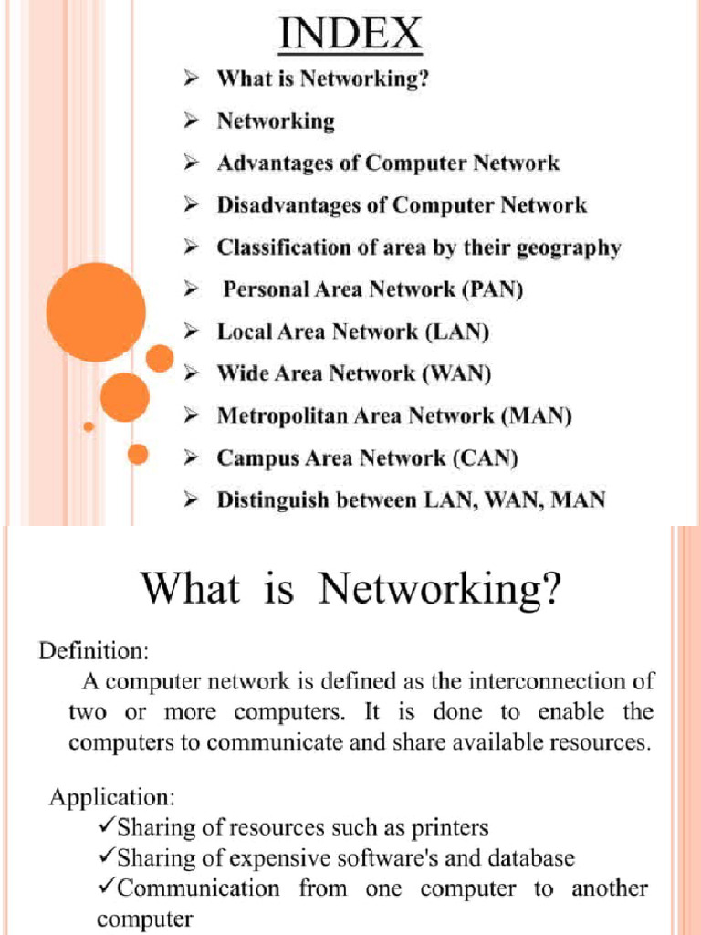 Networking | PDF
