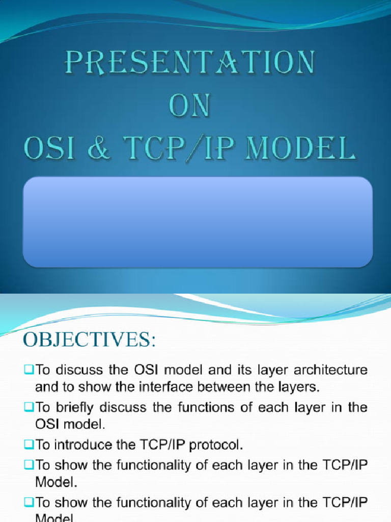 OSI&TCP_IP | PDF
