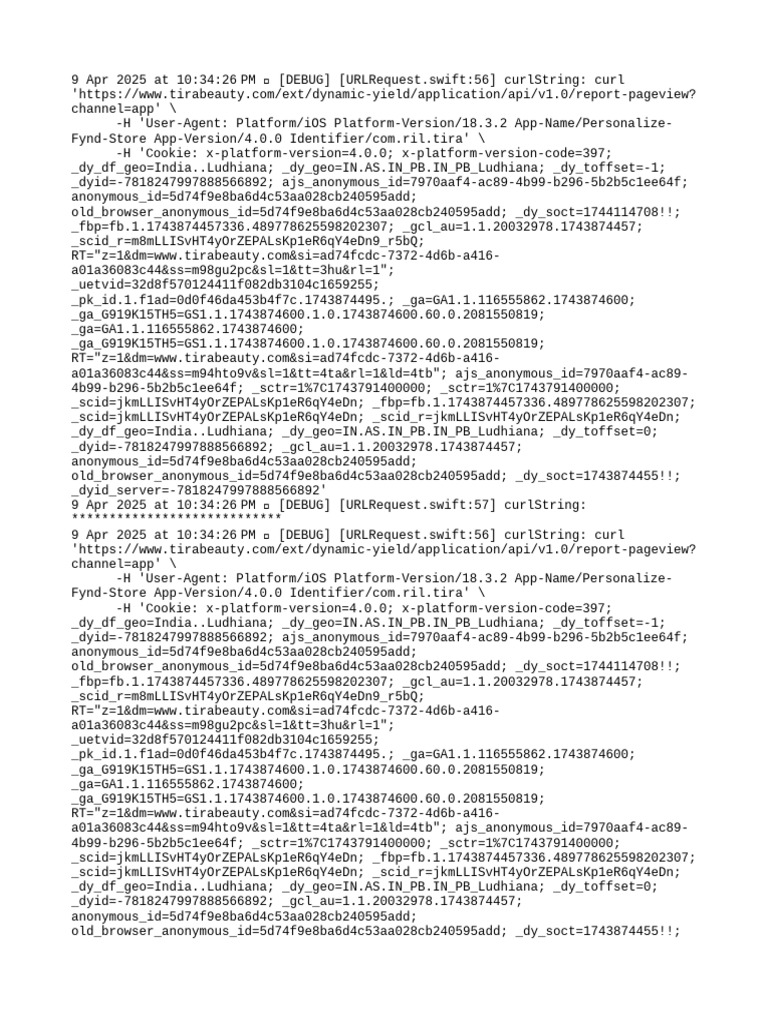 Logout Issue Logs2025!04!09 | PDF