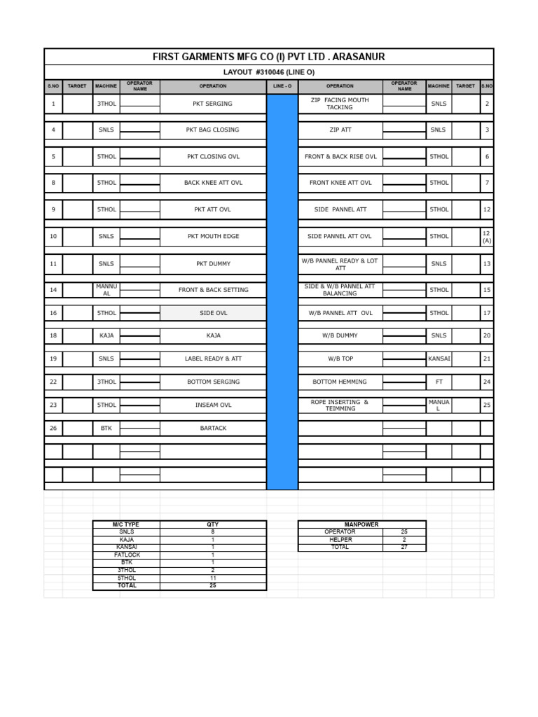 Untitled Spreadsheet | PDF | Seam (Sewing) | Sewing
