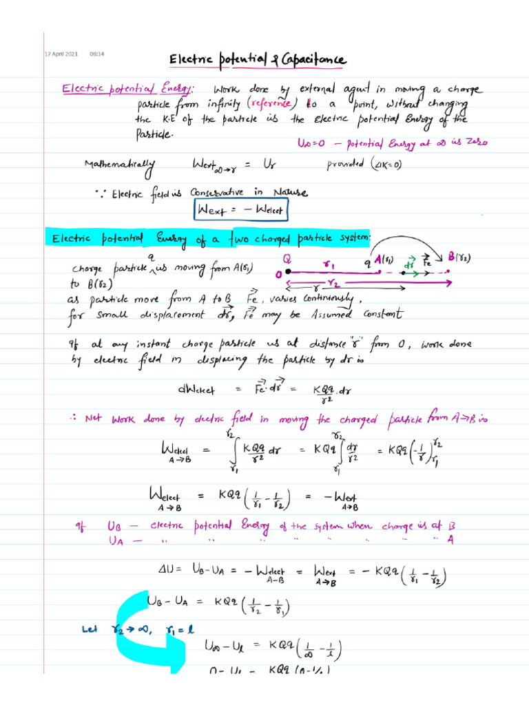 03 Electric Potential | PDF