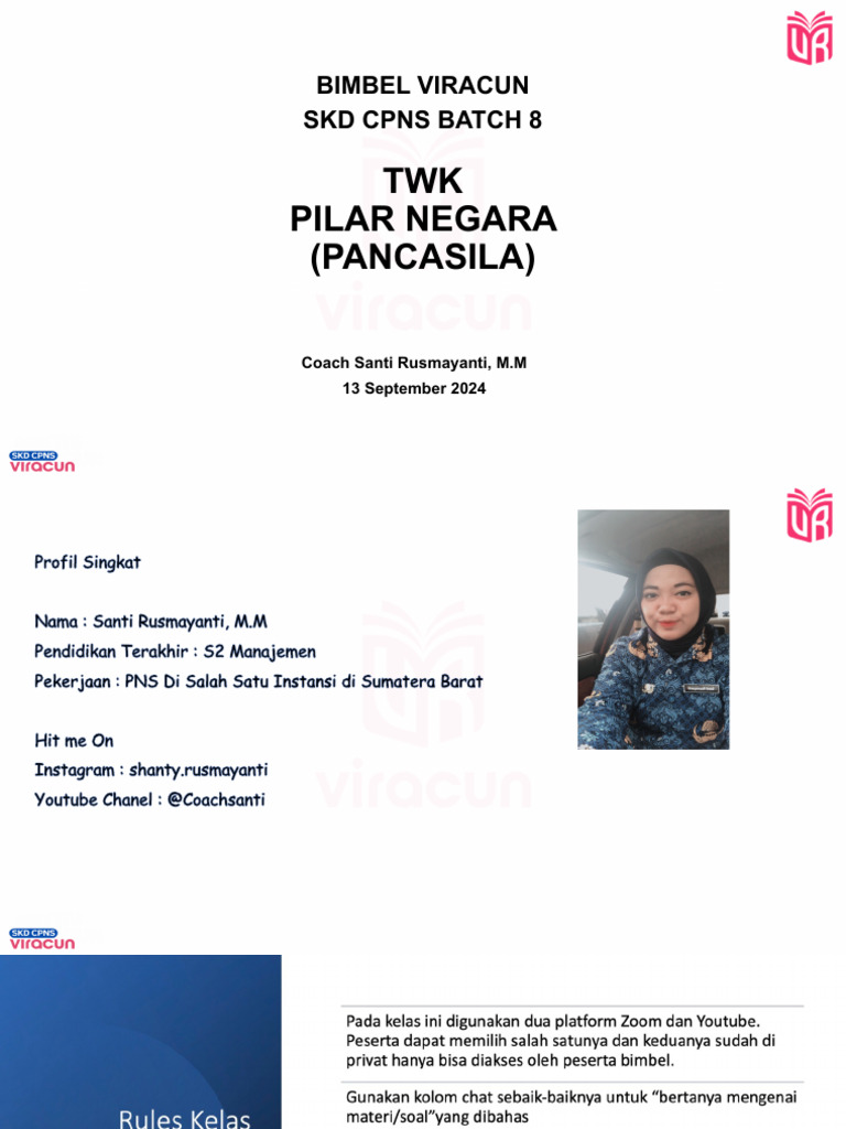 PPT Pancasila - Viracun Batch 8 | PDF