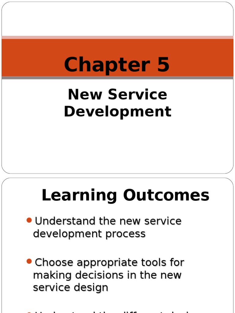 New Service Development Process Overview | PDF | Innovation | Strategic ...