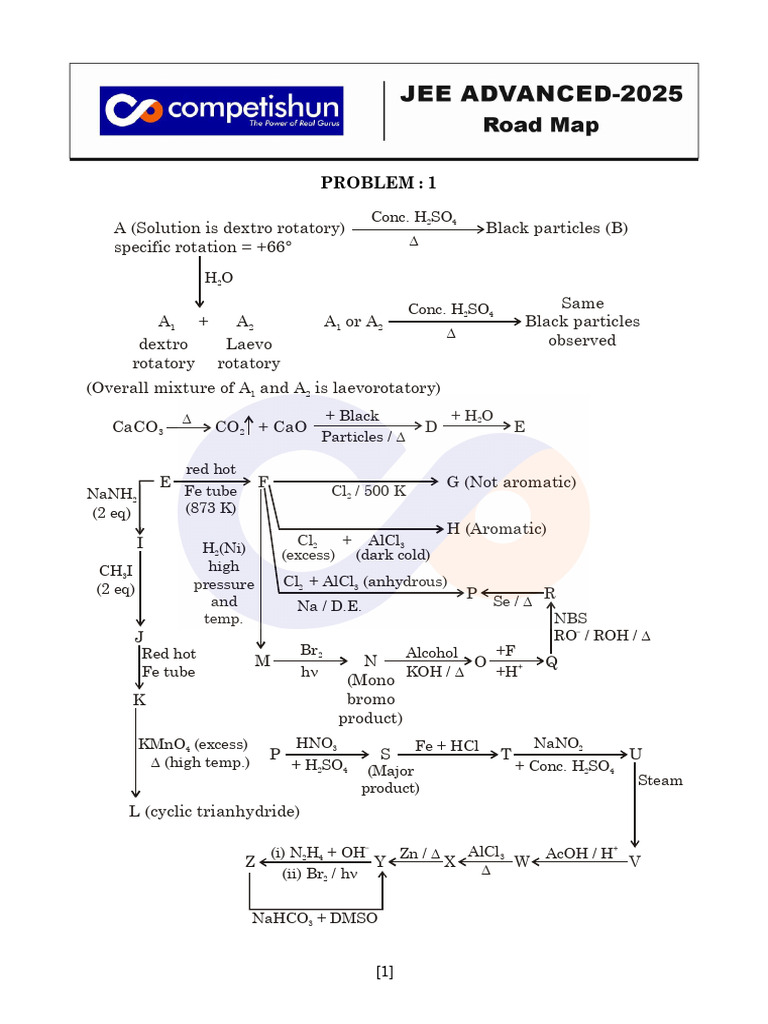 Organic Chemistry Reaction Pathways | PDF | Chemical Compounds ...