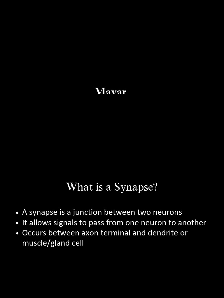 Synapse and Neurotransmitters Presentation - PPTX 20250602 211755 0000 | PDF