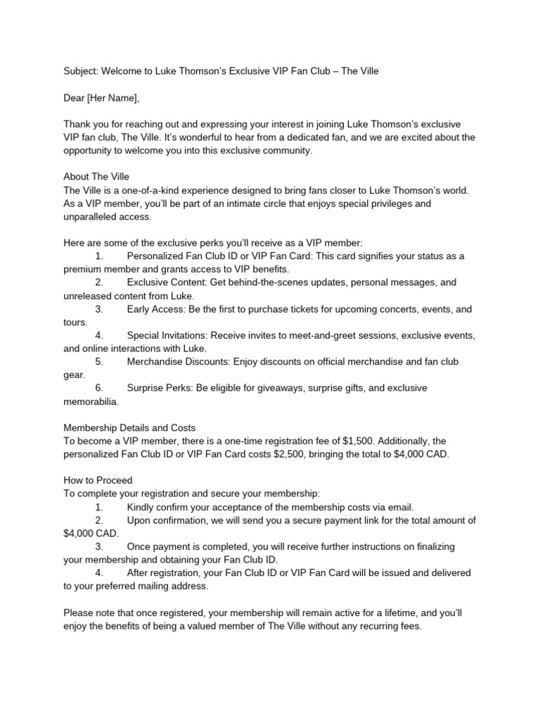 FMT 2. Membership Fan-Club Registration and Fan Card Billing. | PDF
