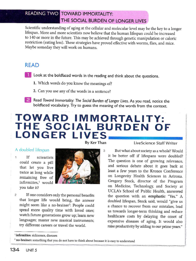 Reading-Unit 5-Exercise 2 | PDF