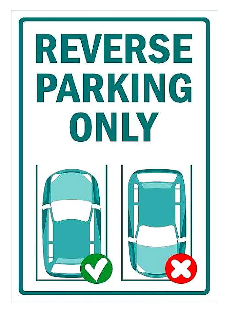 Reverse Parking Only Enhanced | PDF