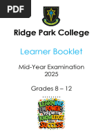 Grade 10 and 11 Term 4 Timetable 2024 PDF | PDF | Science