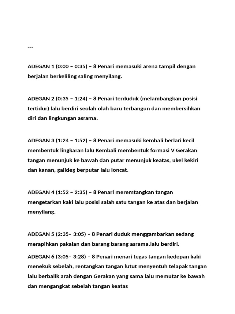 Naskah Alur Opening Art Wafa Show | PDF