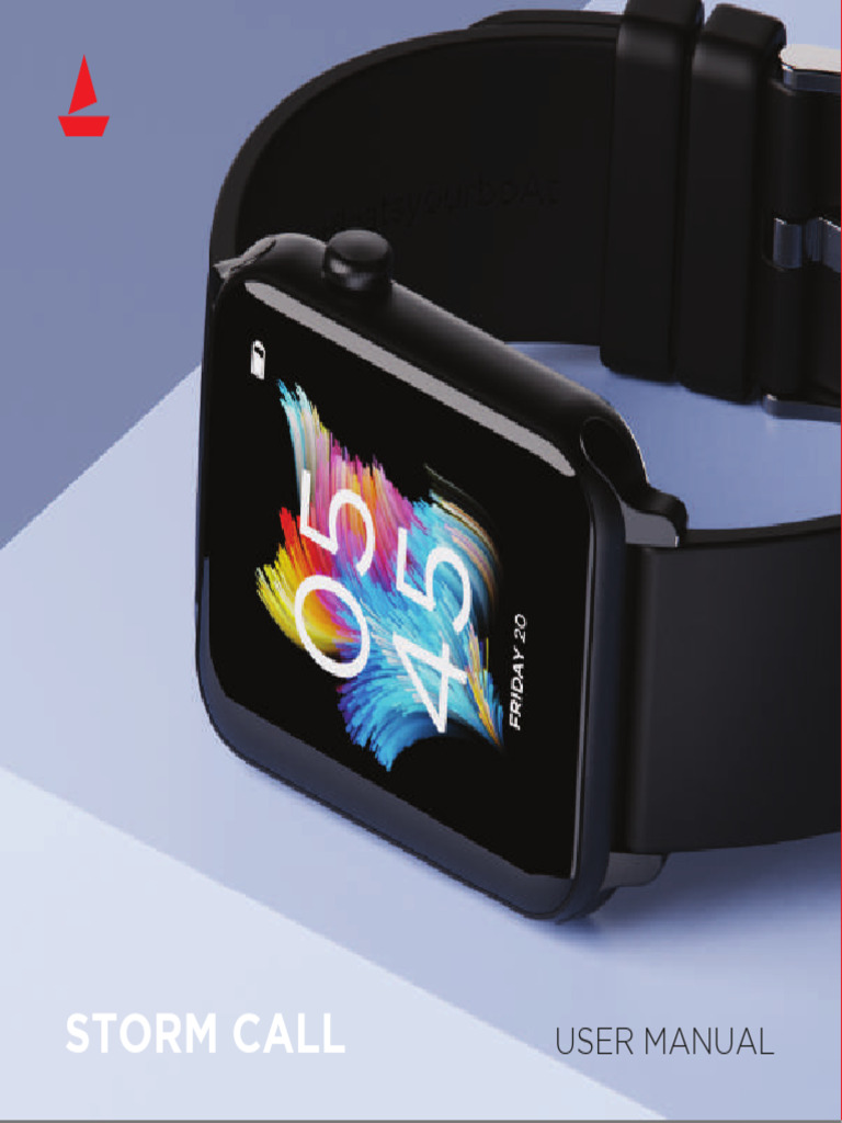 Storm Call User Manual New Low | PDF | Smartwatch | Smartphone