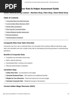 UPH Calculation and Manpower Analysis | PDF