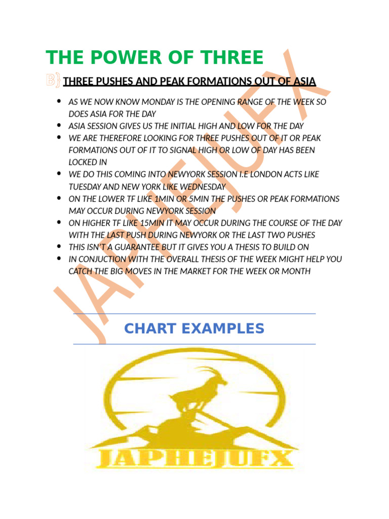 The Power of Three Part 2 (Asia) | PDF