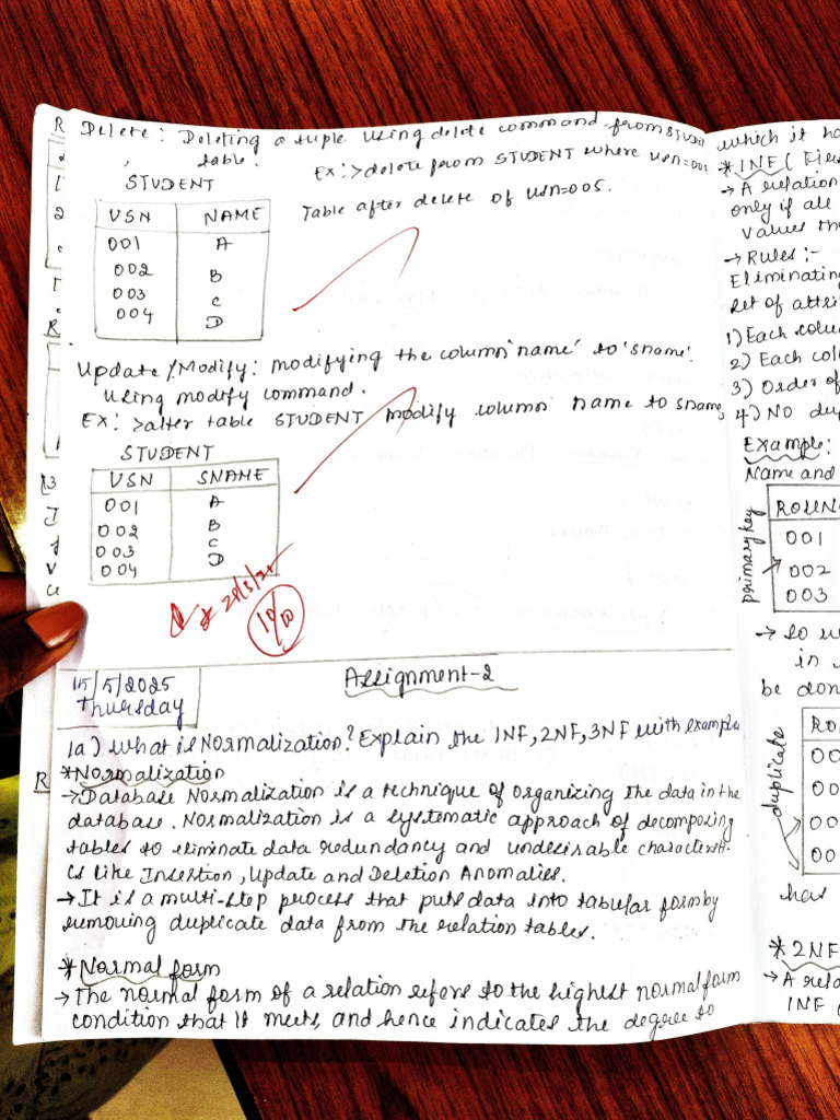 DBMS Assignment 1 | PDF