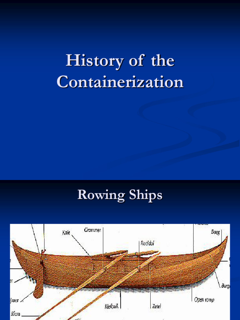 History of The Containerization | PDF