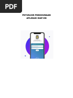 Panduan Presensi SiMASTEN BKD Banten | PDF