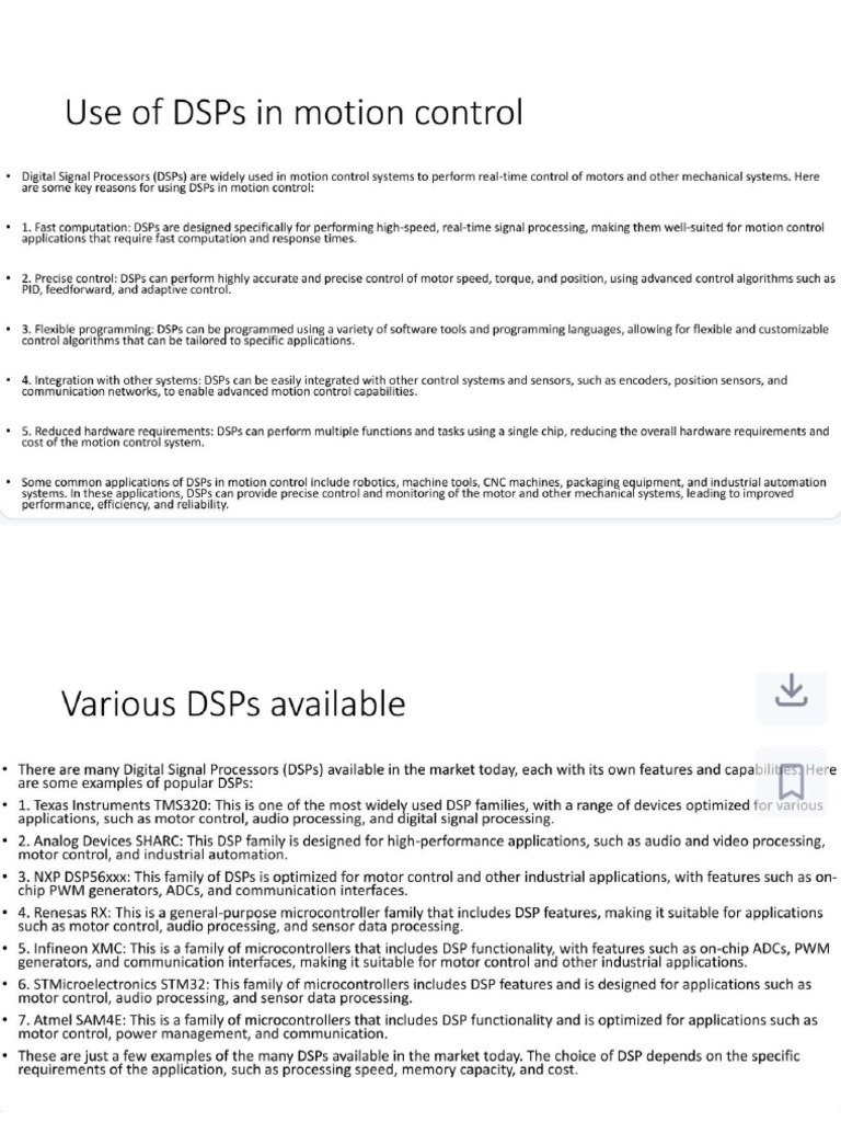 DSP Based Motor Control | PDF