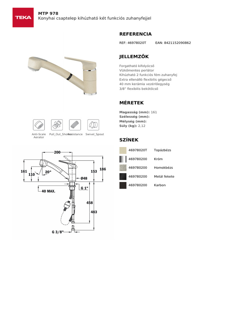 Teka Csaptelep | PDF
