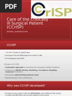 CCRISP Programme | PDF | Intensive Care Medicine | Surgery