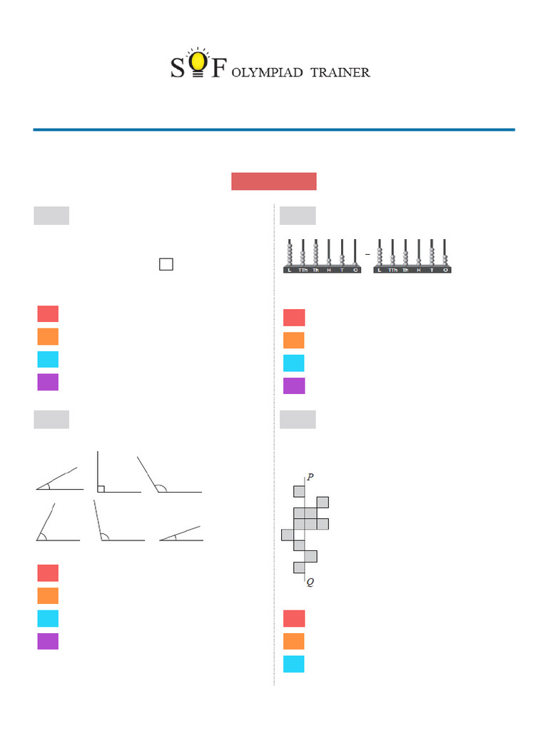 IMO Level 2 - Class 5 (2018-2019) pjySP | PDF