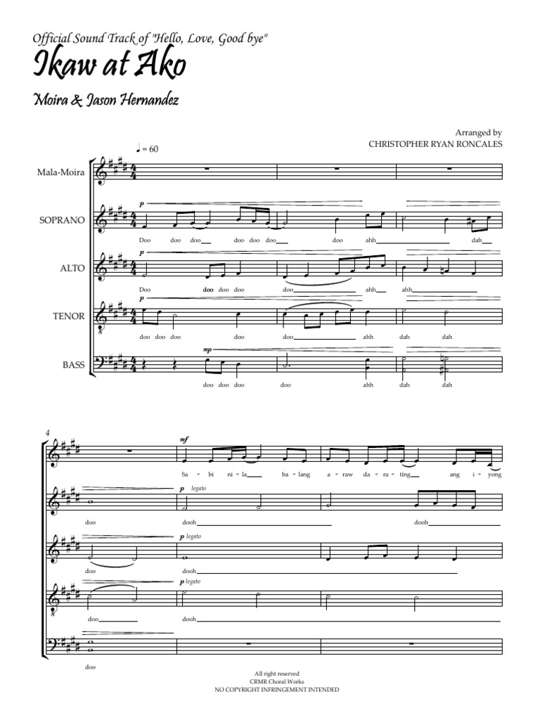 Ikaw at Ako - MDT | PDF