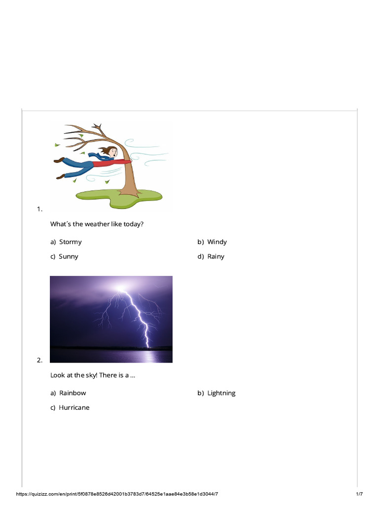 The Weather, Seasons and Clothes | PDF | Clothing | Fashion