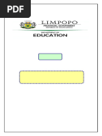 g10 Maths Lit Paper 2 Nov 2025 Memo | PDF | Area | Elementary Mathematics