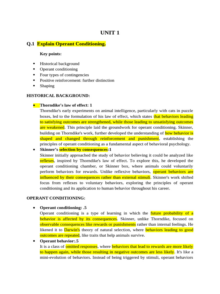 Core 5 Unit 2 Group 1 | PDF | Reinforcement | Motivational