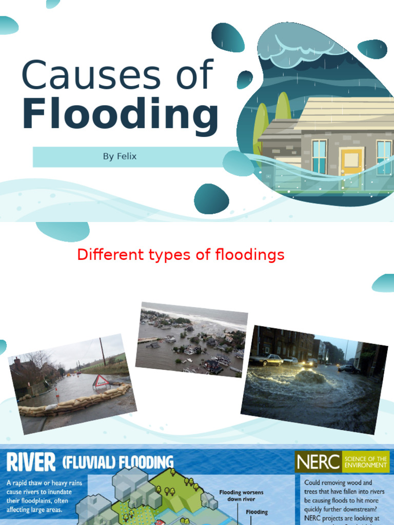 Causes-Of-Flooding - PPTX 2.0 | PDF