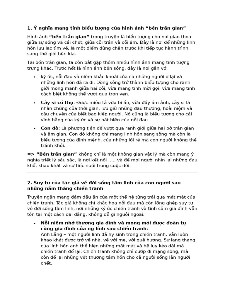 Ben Tran Gian | PDF