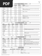Character Backstory Template | PDF | Games & Activities | Self-Improvement