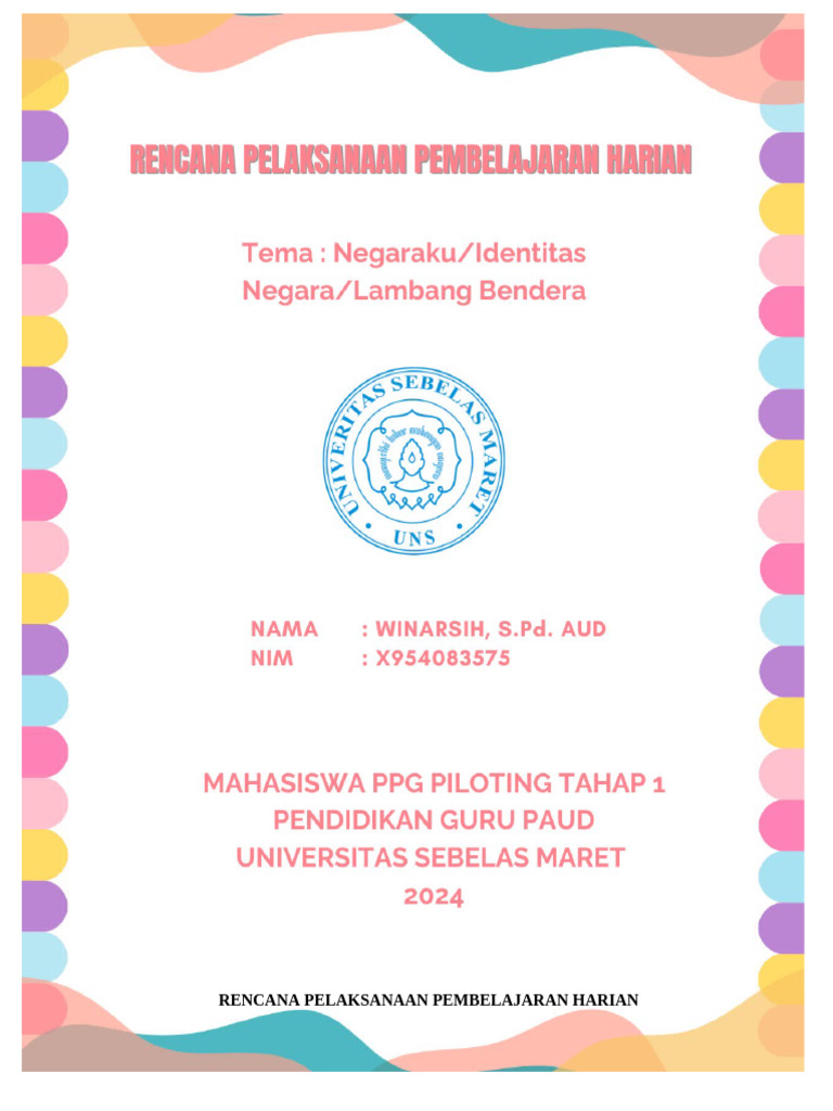 RPPH Winarsih - X9524083575 | PDF