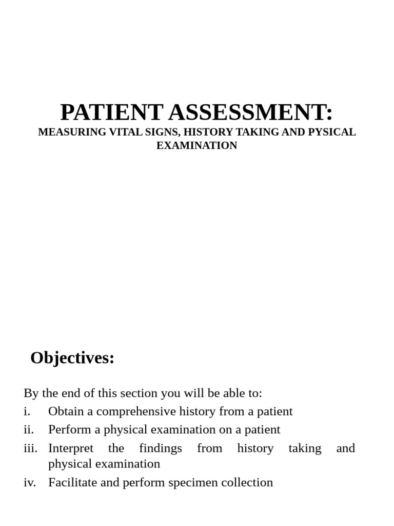 10 Health Assessement | PDF | Blood Pressure | Pulse
