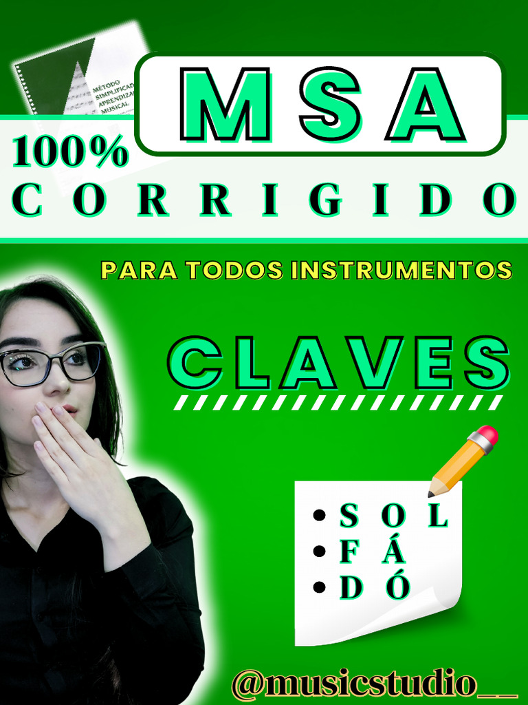 Abrir MSA CCB 100 Respondido I Todas As Claves I Todos Instrumentos ...