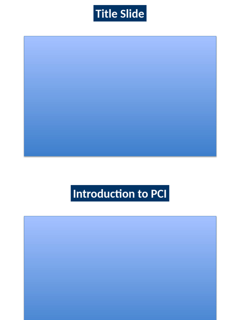 Percutaneous Intervention Visual Museum Presentation | PDF