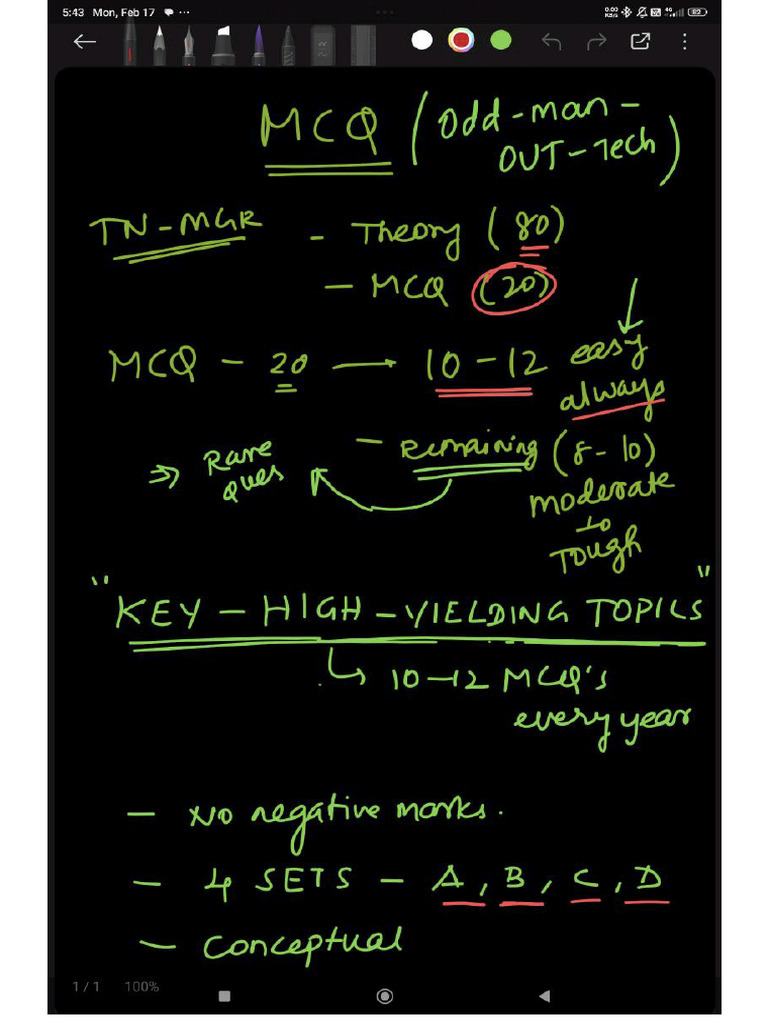MCQ Preparations Tips | PDF