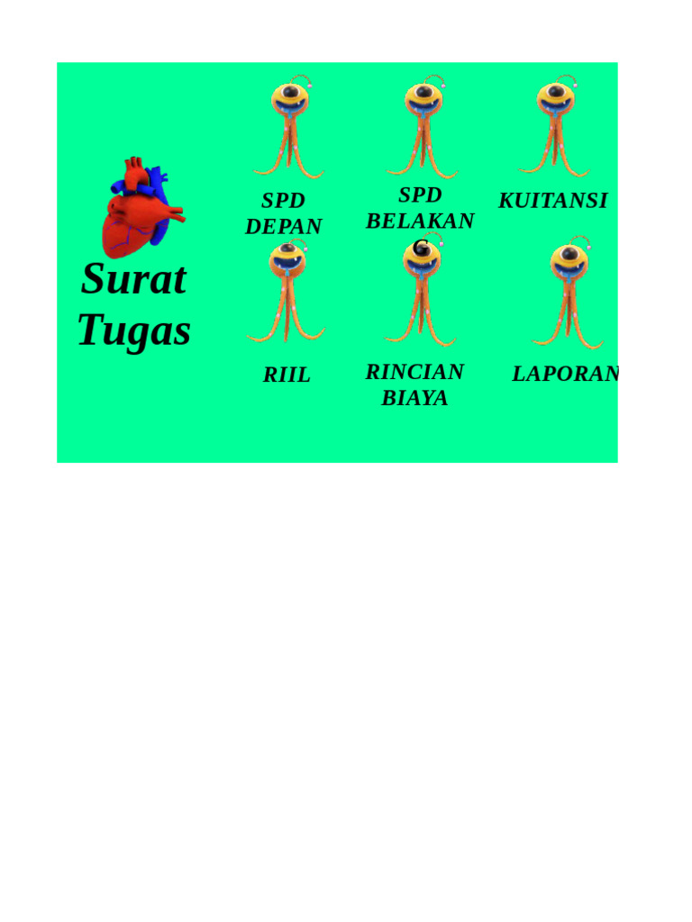 Master SPJ 2025 - Uang Harian & BBM | PDF