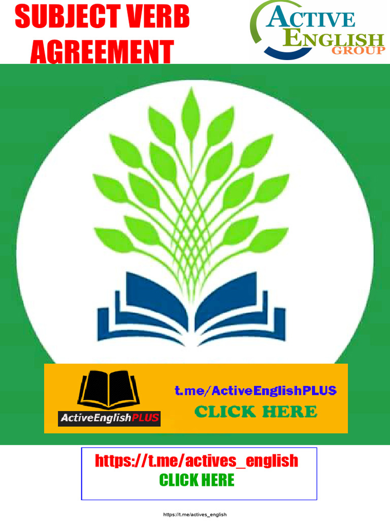 2 Sub Verb Agreement | PDF