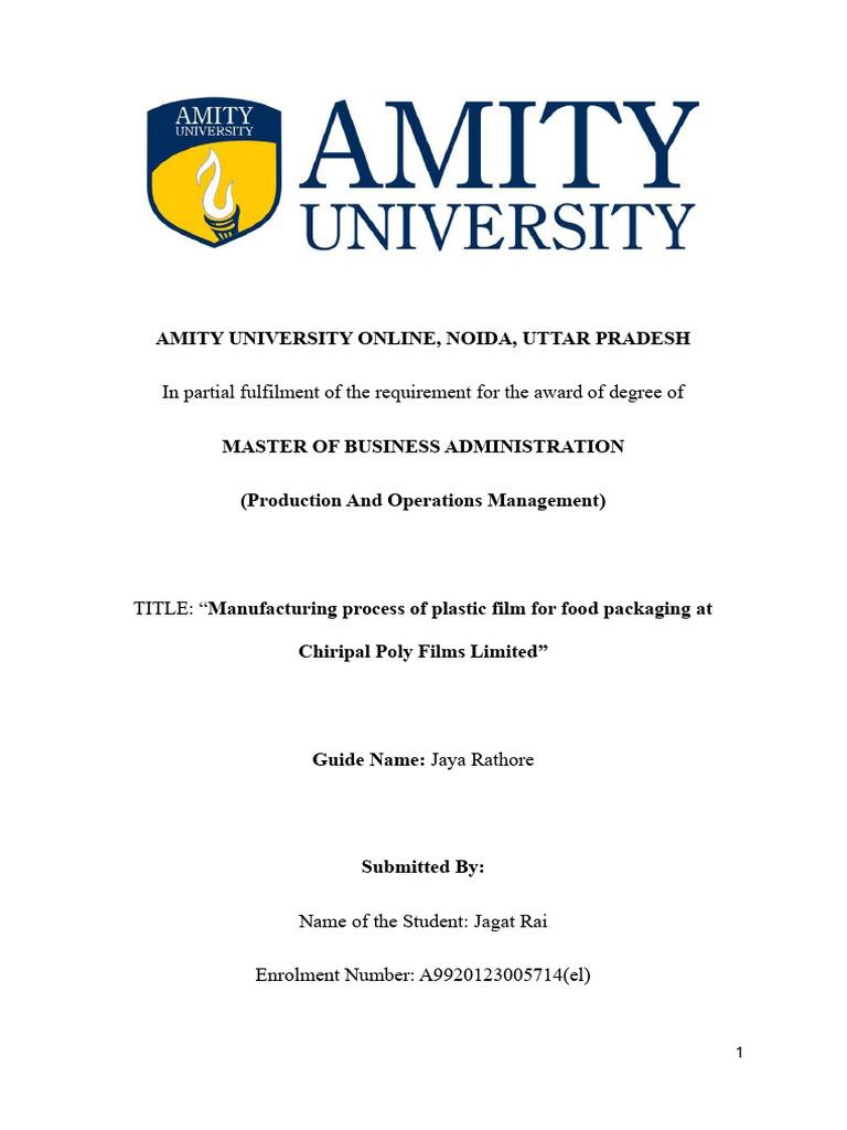 Jagat Rai | PDF | Plastic | Sustainability