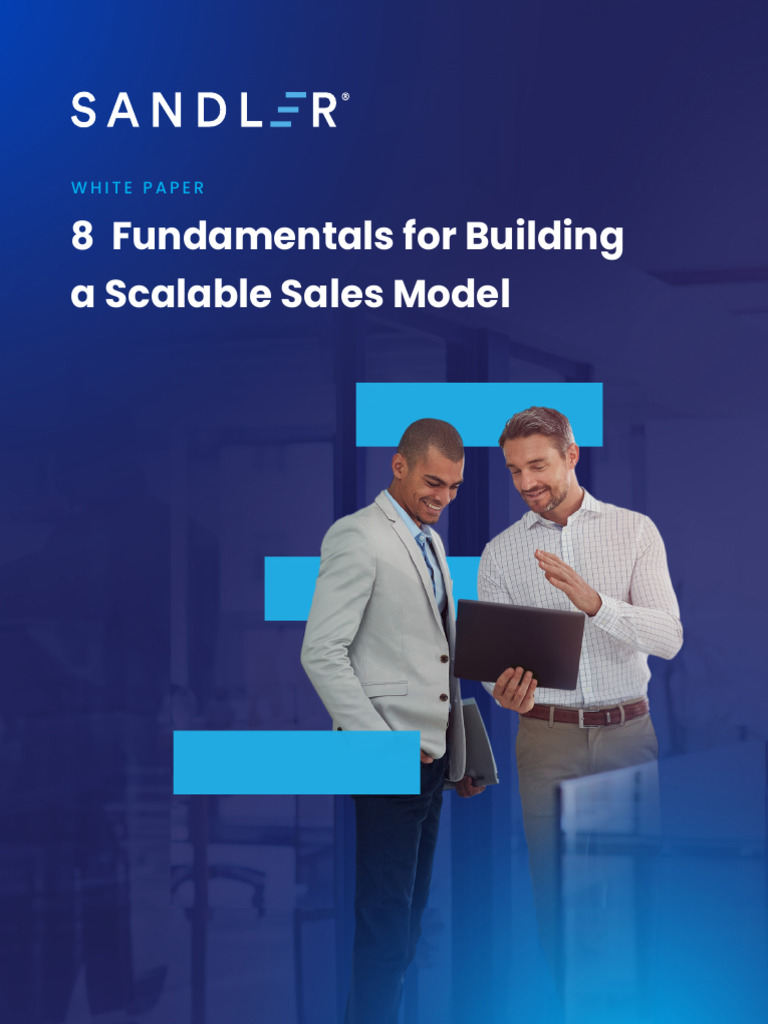 06 - 8 Fundamental Scaleable Sales Model - Whitepaper | PDF | Sales ...