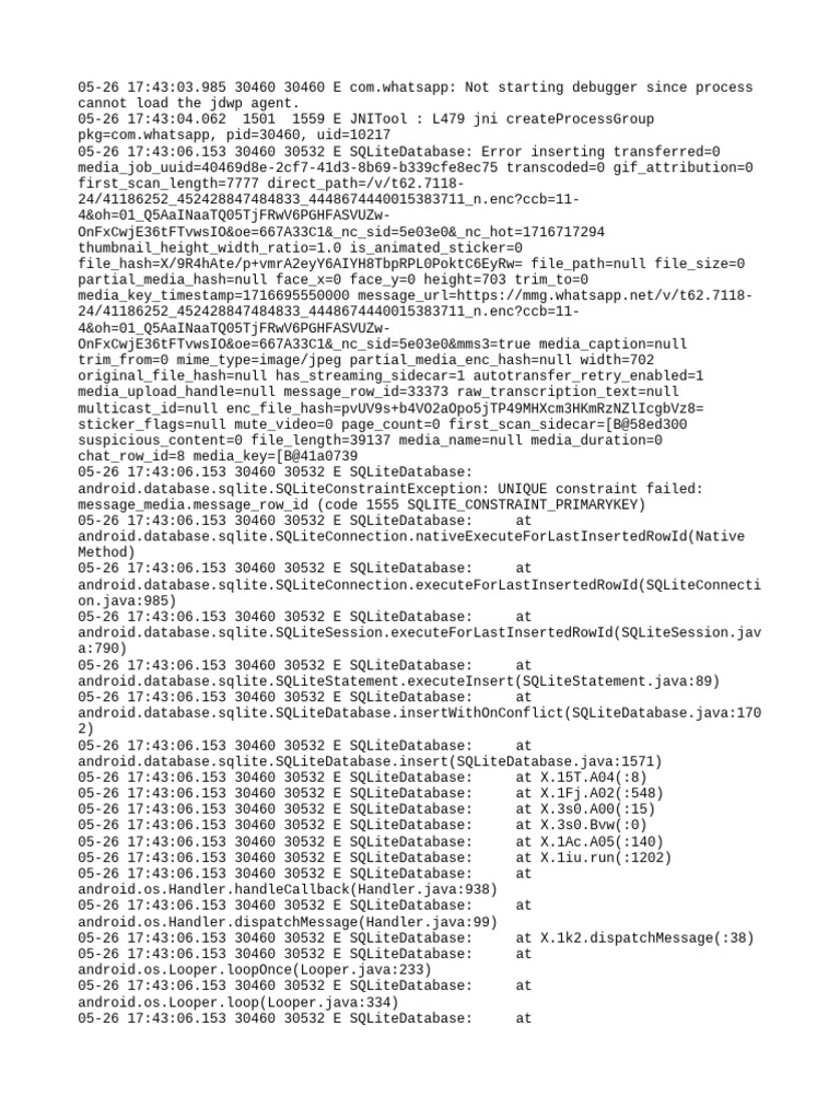 Log | PDF | Java (Programming Language) | Operating System Technology
