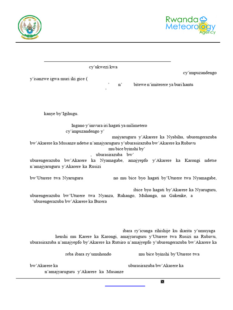 Iteganyagihe Rya Kamena - 2025 - D1 | PDF