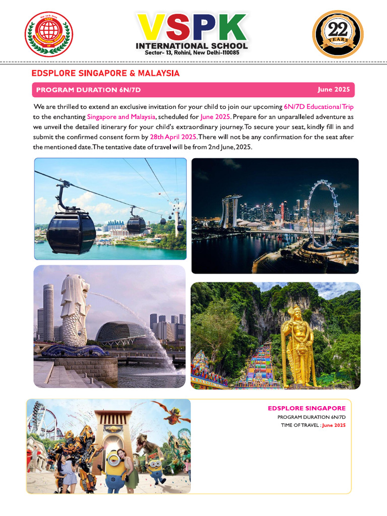 VSPK - Singapore & Malaysia 2025-1 | PDF