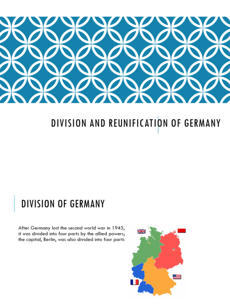 Division and Reunification of Germany | PDF | East Germany | Cold War