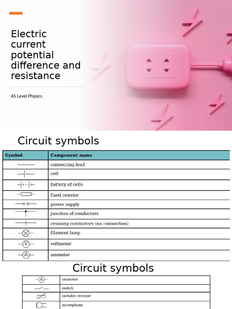 Current PD and Resistance | PDF | Electric Current | Voltage