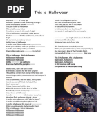 This Is Halloween - Lyrics | PDF