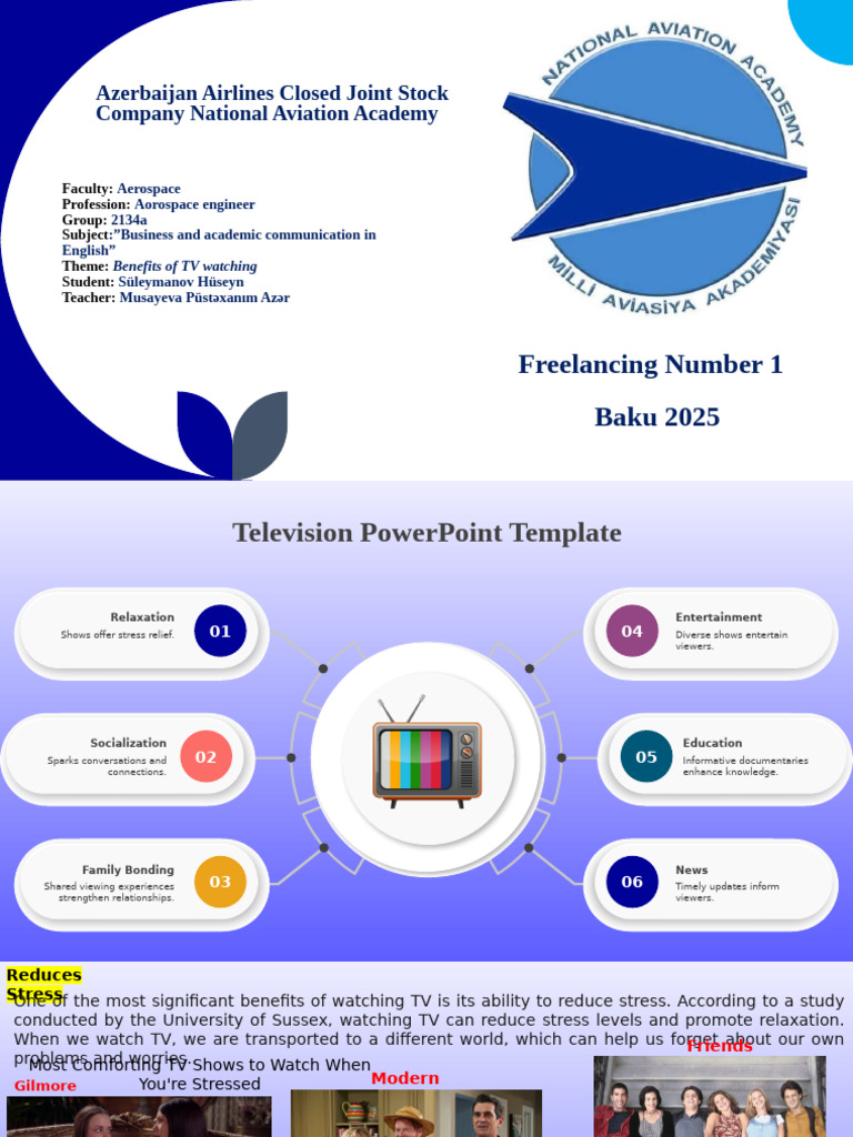 SlideEgg - 40325-Television PowerPoint Template | PDF | Entertainment